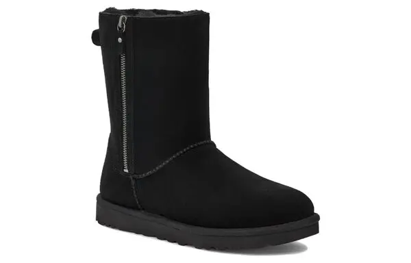 UGG Classic Short Zip Boots - Black
