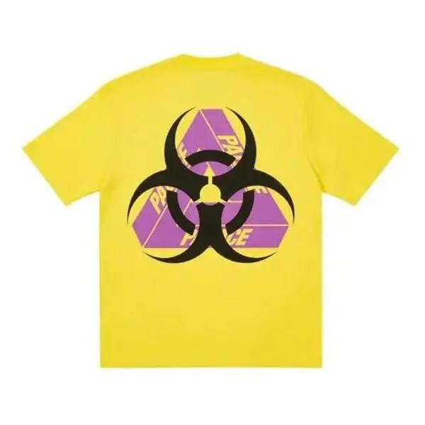 PALACE Biohazard Graphic T-shirt - Yellow