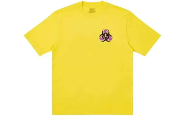 PALACE Biohazard Graphic T-shirt - Yellow