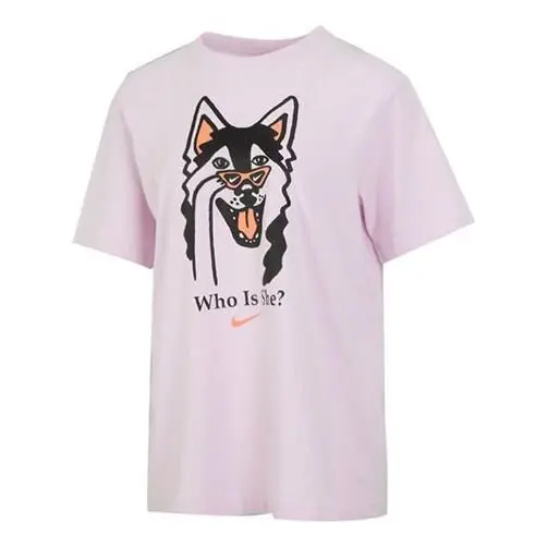 Nike Bf Tee Dog Hbr - Pinkred