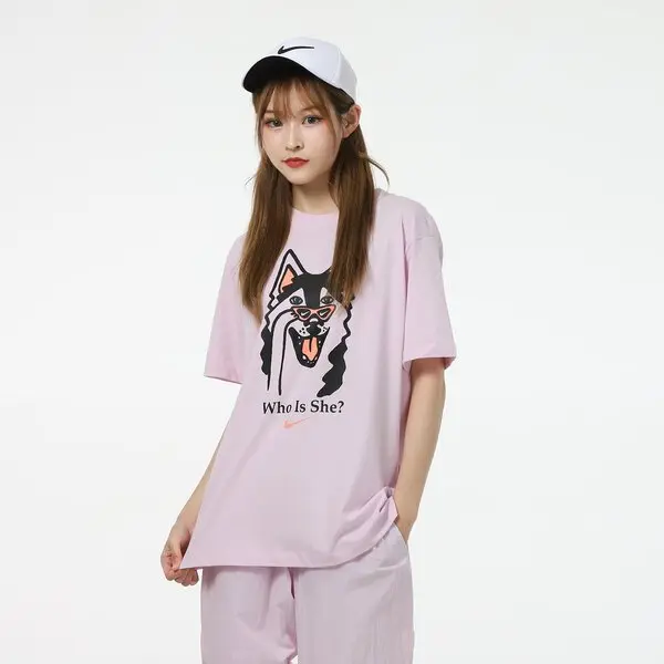 Nike Bf Tee Dog Hbr - Pinkred