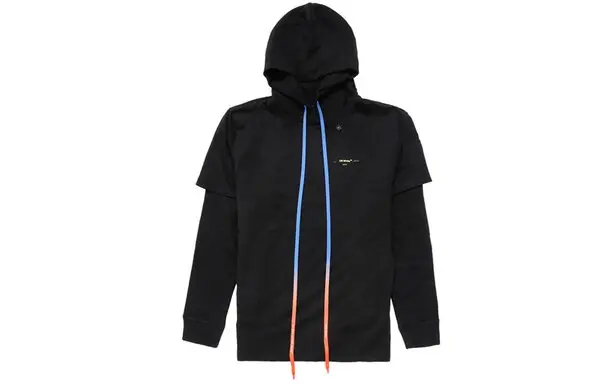 Off-White Arrow Print Drawstring Hoodie