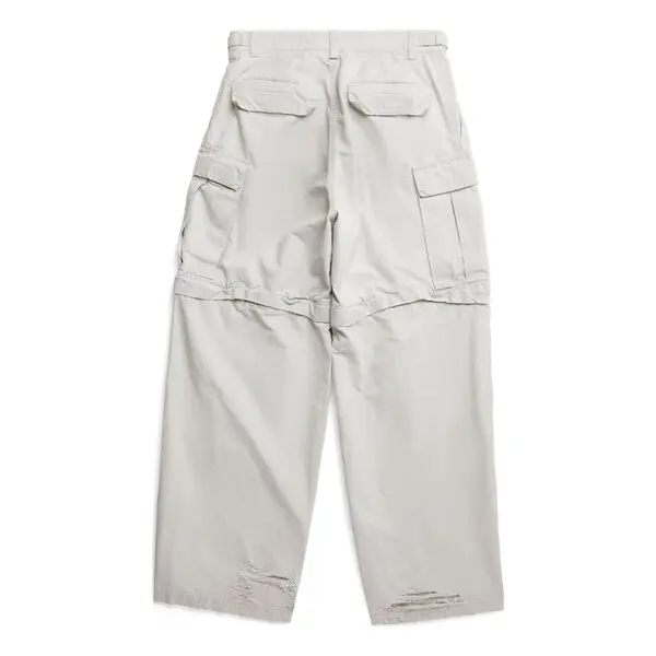 Balenciaga Large Cargo Pants - Light Grey