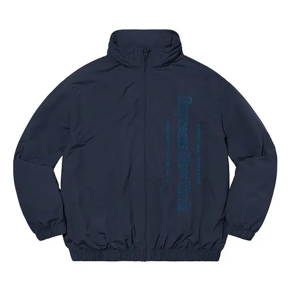 Supreme Side Logo Track Jacket - Navy