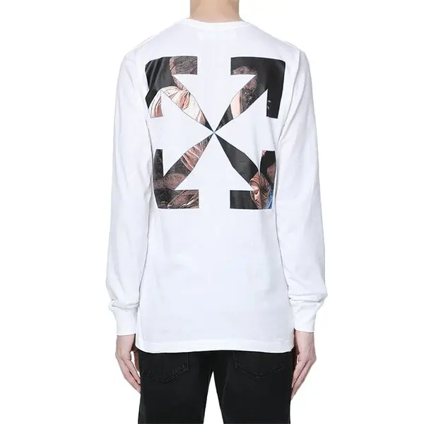 Off-White Caravaggio Angel Graphic Sweatshirt