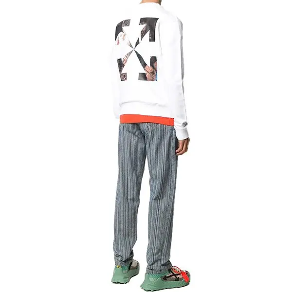 Off-White Caravaggio Angel Graphic Sweatshirt