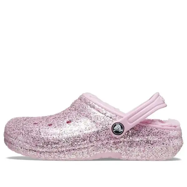 CROCS Classic Lined Glitter Clogs