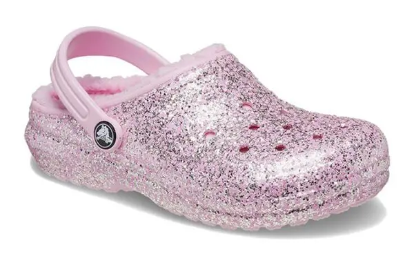 CROCS Classic Lined Glitter Clogs