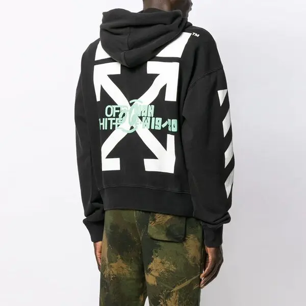 Off-White Pattern Printing Hoodie