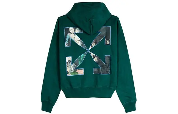 Off-White Fw20 Caravaggio Loose Hooded Pullover
