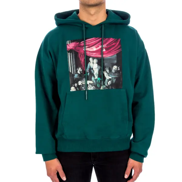 Off-White Fw20 Caravaggio Loose Hooded Pullover