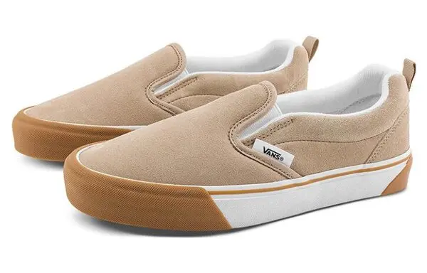 VANS Knu Slip Suede Casual Shoes - Tan