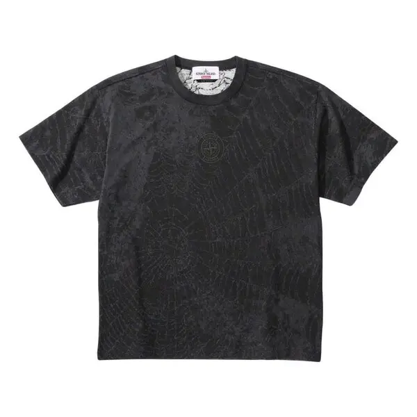 Supreme X Stone Island Fw23 Week10 T-shirt - Black