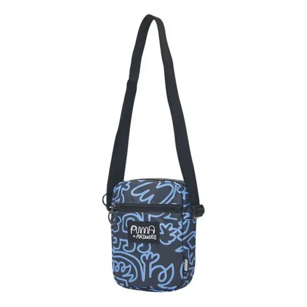 PUMA X Mr. Doodle Portable Bag - Blue/black