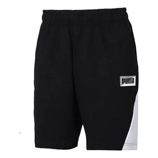 PUMA Summer Print Shorts - Black/white