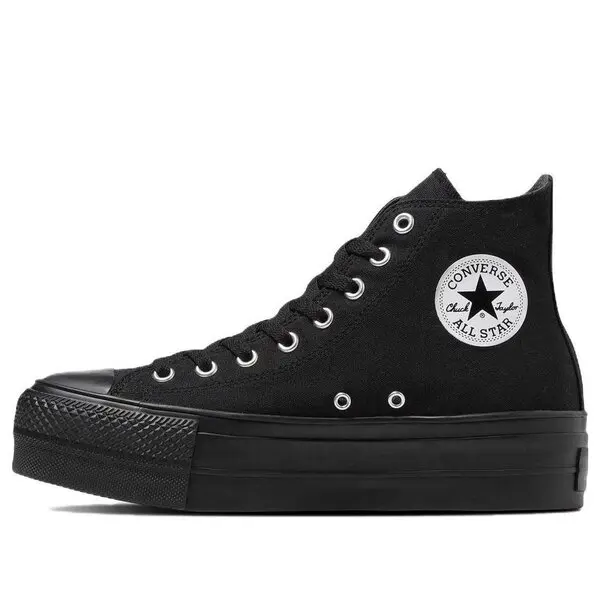 CONVERSE Chuck Taylor All Star Lifted High Top Sneakers - Black