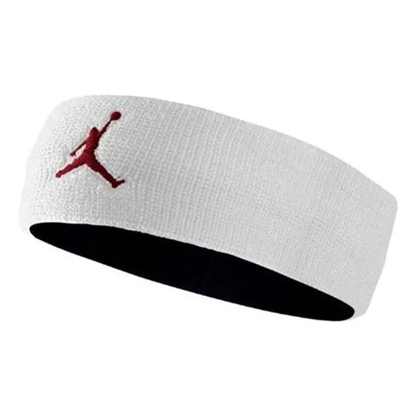 JORDAN Headband - White/red