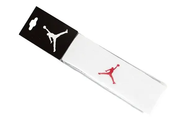 JORDAN Headband - White/red