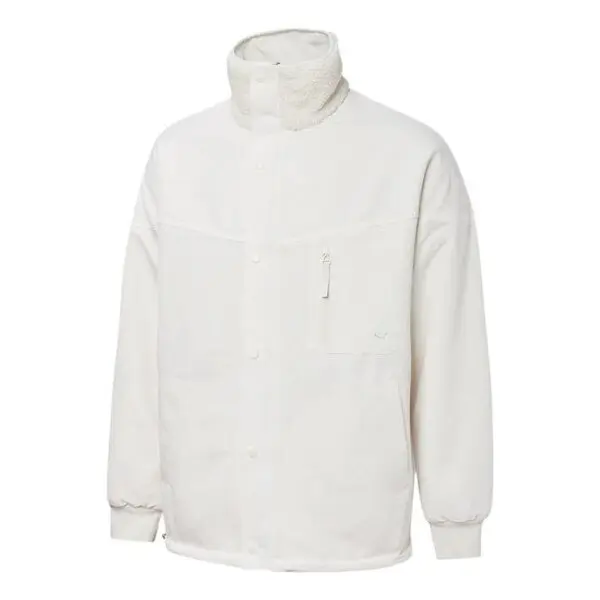 PUMA Mmq Lamb's Wool Reversible Stand Collar Jacket