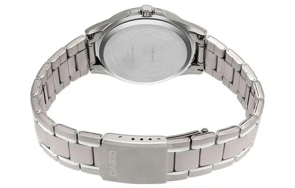 Casio Stainless Steel Analog Watch - Black