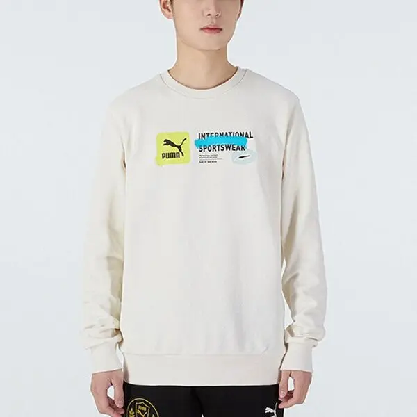 PUMA Printed Crewneck Pullover