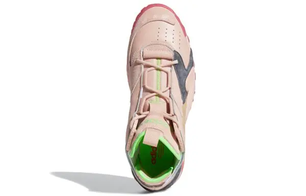 Adidas Streetball Athletic Sneakers - Pink/grey/green