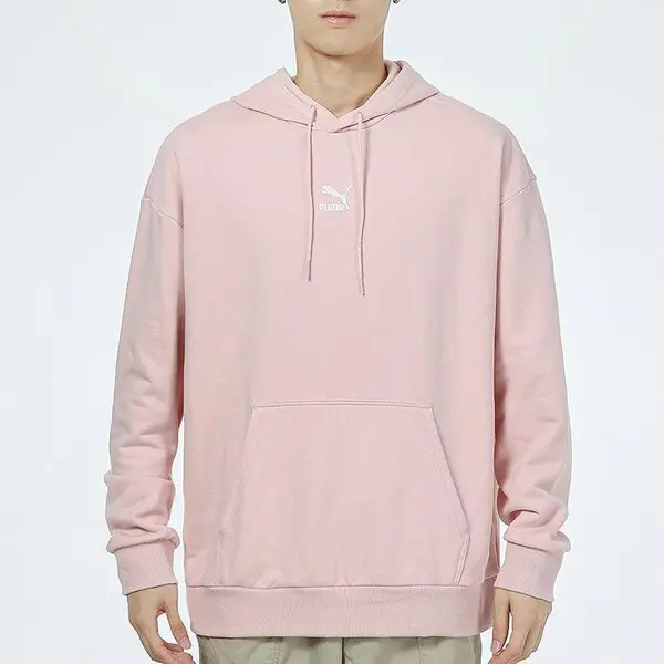 PUMA Logo Knit Hoodie