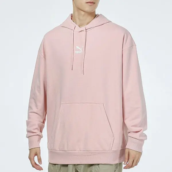 PUMA Logo Knit Hoodie