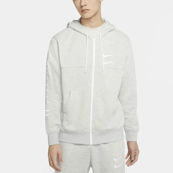 Nike Embroidered Logo Zip-up Sport Jacket