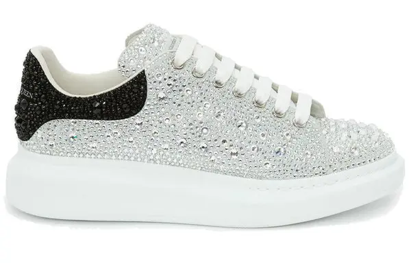 Alexander McQueen Crystal-embellished Oversized Sneakers