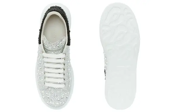 Alexander McQueen Crystal-embellished Oversized Sneakers