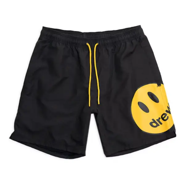 Drew House Mascot Pool Shorts - Black