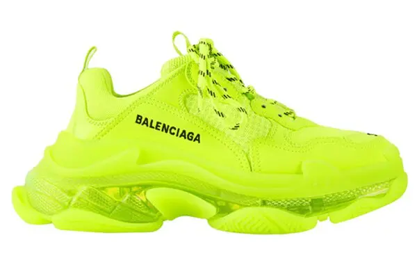 Balenciaga Triple S Fluorescent Sneakers