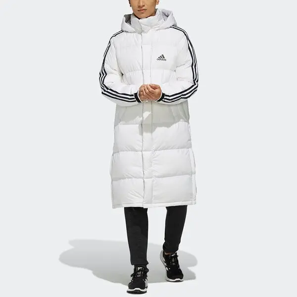 Adidas 3-stripes Long Hooded Down Parka