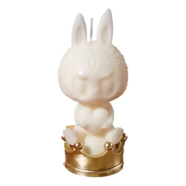 POP MART The Monsters Labubu Let's Checkmate Scented Candle 'bond' Secret Edition - Beige