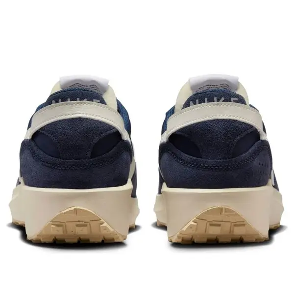 Nike Waffle Debut "midnight Navy Sail" Low Top Sneakers - Blue/white