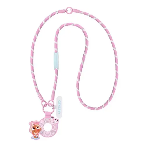 POP MART Crybaby Vacation Mode On Series Long Lanyard 'full Sail - Multi-color