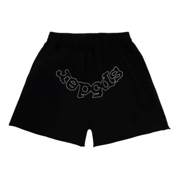SP5DER Og Logo Sweatshorts - Black