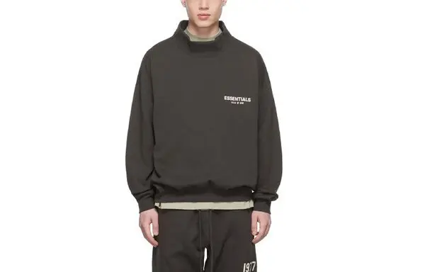 Fear Of God Iron Mock Neck Sweatshirt