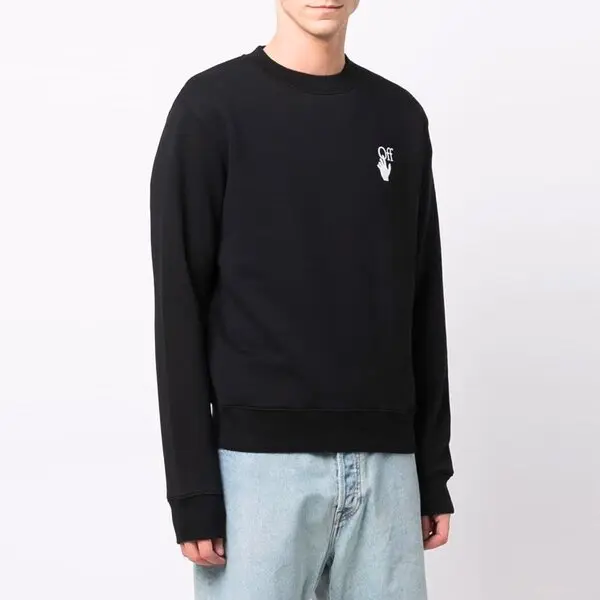 Off-White Fw21 Logo Arrow Pattern Sweatshirt