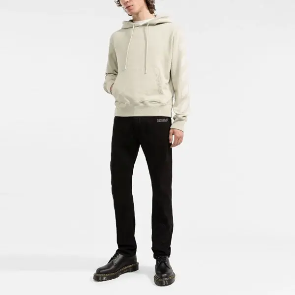 Off-White Hoodie With Logo Pattern