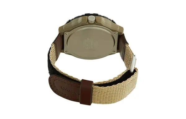Casio Analog Quartz Watch With Luminous Dial And Nylon Strap