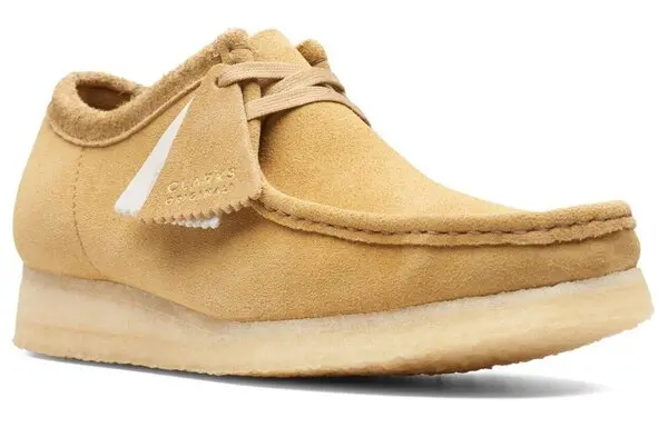 Clarks Wallabee Suede Lace-up Shoes - Oakmoss