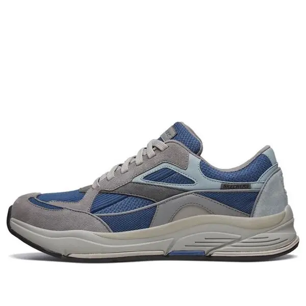 Sketchers Benago Lace-up Sneakers - Grayblue