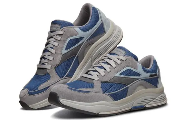 Sketchers Benago Lace-up Sneakers - Grayblue