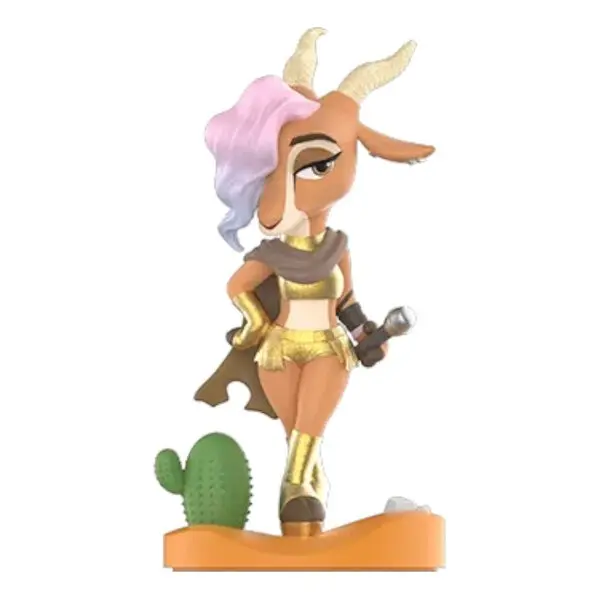 POP MART Disney Zootopia Next Adventure Gazelle Collectible Figure - Multi-color