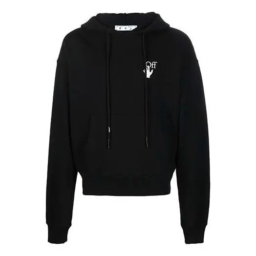 Off-White Fw21 Caravaggio Painting Hoodie - Black