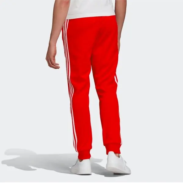 Adidas Originals Sst Tp P Logo Bundle Feet Athleisure Casual Sports Pants Red - Light Red
