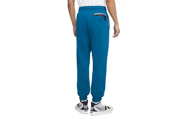 Nike Basketball Training Fleece Lined Stay Warm Bundle Feet Sports Pants/trousers/joggers Blue - Default Color