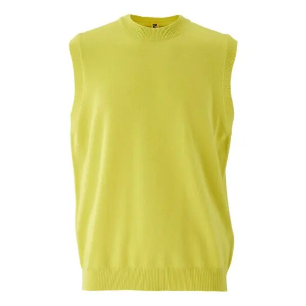 Onitsuka Tiger Knit Vest - Yellow